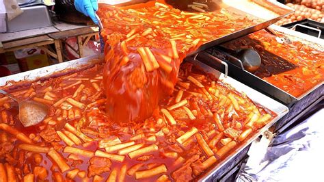 떡볶이 판 3개 돌려도 금방 다 팔리는 떡볶이 스케일이 남다른 오일장 명물 분식집순대 암뽕튀김옥수수┃spicy