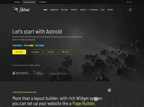 Astroid Framework By Templaza A Undefined Template Built At Lightspeed