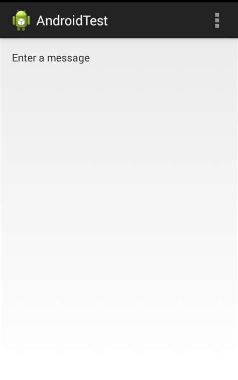 Missing Button While Executing First Official Android Tutorial Stack