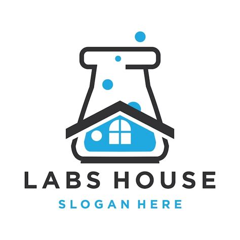 Premium Vector Vector Labs House Design Element Vector With Creative Concept For Business Person
