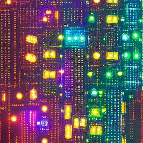 Premium Ai Image Ai Of A Circuit Board With Intricate Electronic Components And Chips