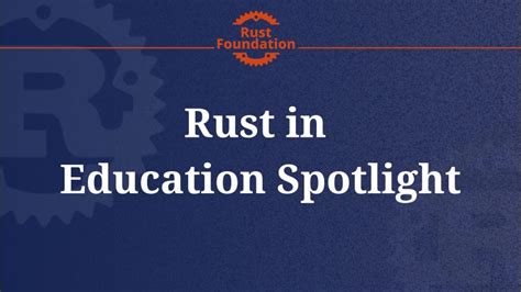 Rust Foundation On Linkedin The Rust Foundation Is Excited To