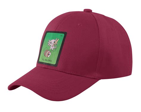 Gorra Unisex Curva Axoloteria El Balero Ajolote Ajolotito Mx