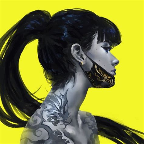 Azami Demon Veil From Rainbow Six Siege In 2022 Concept Art Characters Character Design