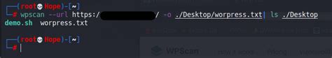 how to use wpscan in kali linux geeksforgeeks