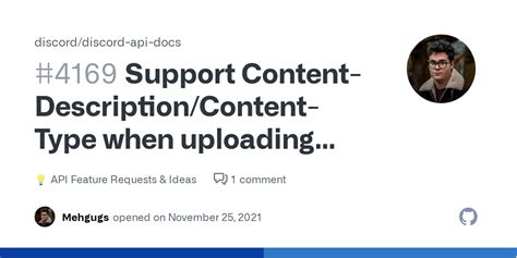 Support Content Descriptioncontent Type When Uploading Files