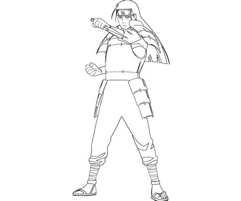 Hashirama Senju 6 Coloring Crafty Teenager