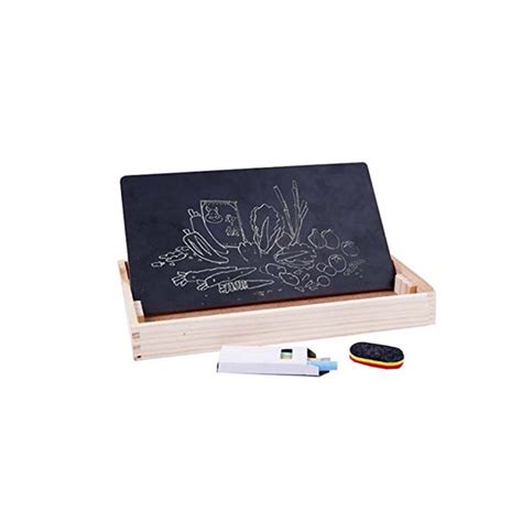 Образователна дървена игра с таблет Semeray клечки цифри и часовник математика 3 години