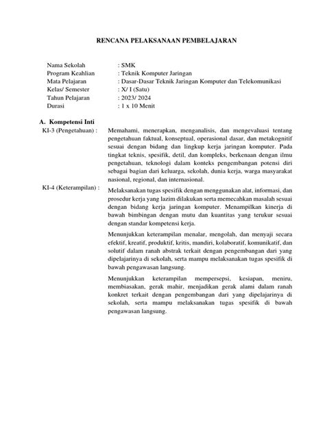 Orientasi Dasar Jarkom Pdf