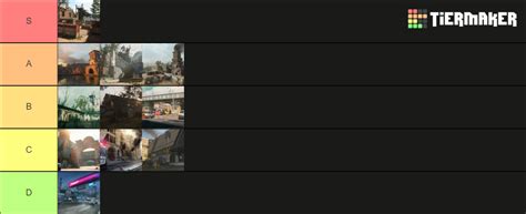 MWII Maps Tier List Community Rankings TierMaker