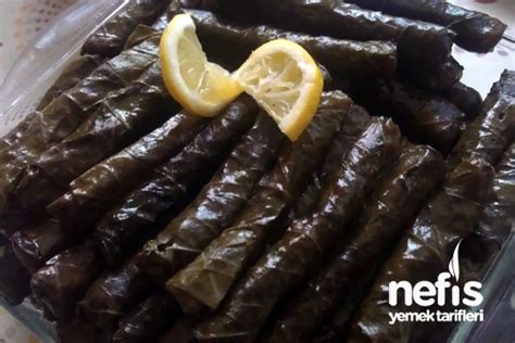Zeytinyağlı Yaprak Sarma Tarifi Nefis Yemek Tarifleri