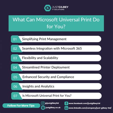 Have You Tried Microsoft Universal Print Learn What It Can Do For You Just Gilbey IT