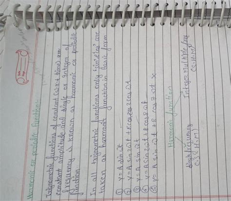 Trignometrie Functions Of Constant Wrt Time Anc Constant Amplitude An