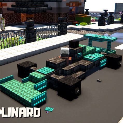 Minecraft Formula 1 Racing Car