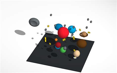 3d Design 우주 Tinkercad