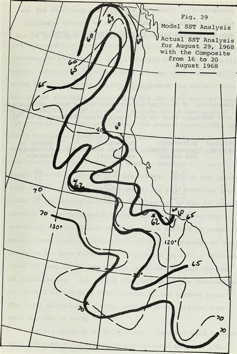 Correlation Of Sea Surface Temperature With Cloud Patterns Off The West