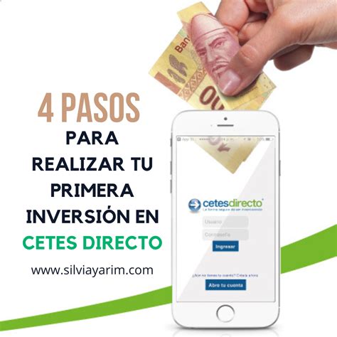 Realiza Tu Primera Inversión En Cetes Directo En 4 Pasos Silvia Yarim