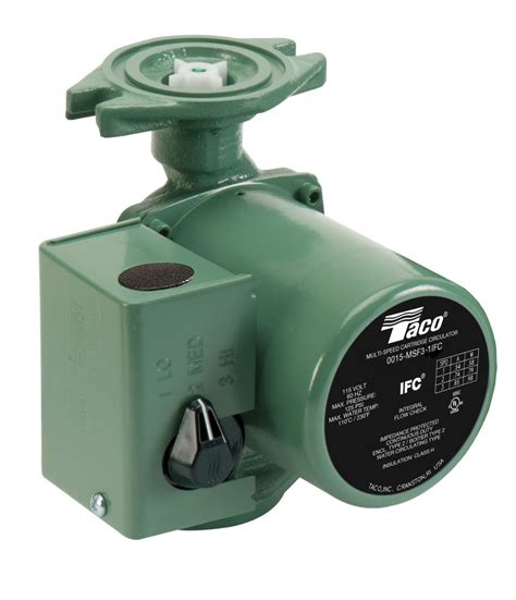 Taco 007 F5 Circulator Pump 0 23 Gpm Flow 125 Hp Cast 53 Off