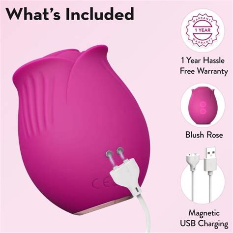 Blush Collection The Original Blush Air Pulse Rose Sex Toys At Adult