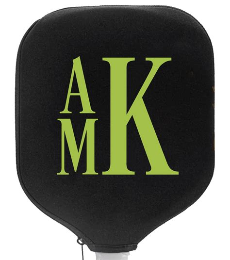 Personalized Pickleball Paddle Cover Custom Paddle Cover Pickleball