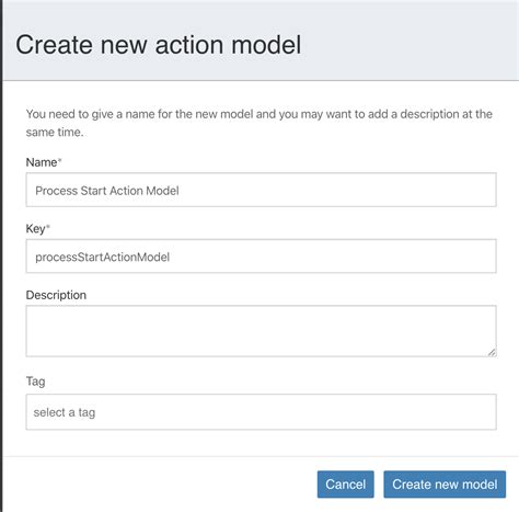 create a process with an action flowable enterprise documentation