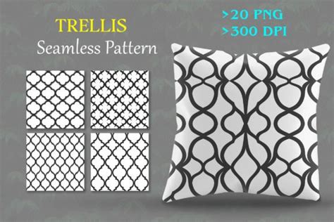 Trellis Seamless Pattern Graphic By Ahirabrar · Creative Fabrica