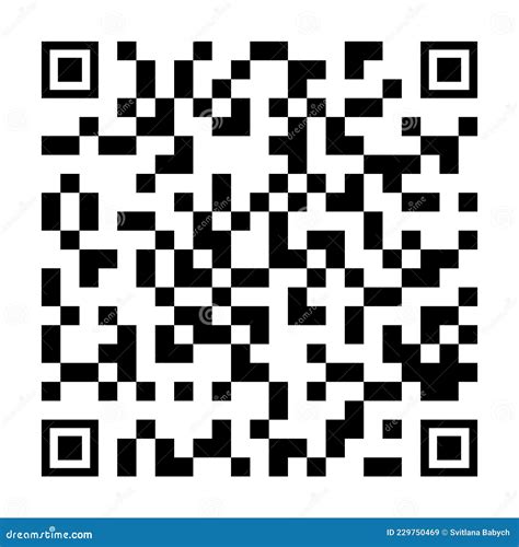 Bar Code Vector Cartoon Icon Vector Illustration Barcode On White