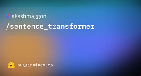 akashmaggon/sentence_transformer · Hugging Face