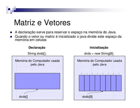 Java Vetores E Matrizes