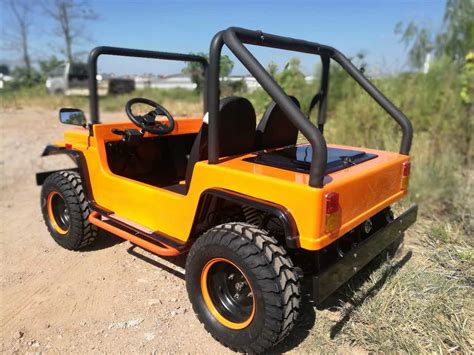 Power Flow Design Off Road Jeep Adult Gasoline Mini Jeep Cc China Wholesale Mini Jeep And