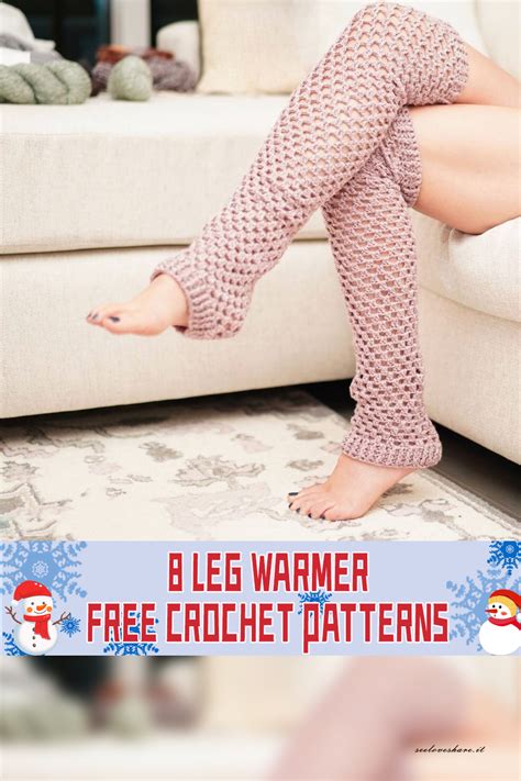 8 Leg Warmer Crochet Patterns Free