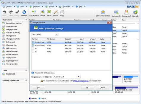 Is It Possible To Combine Two Disk Partitions On Windows Super User