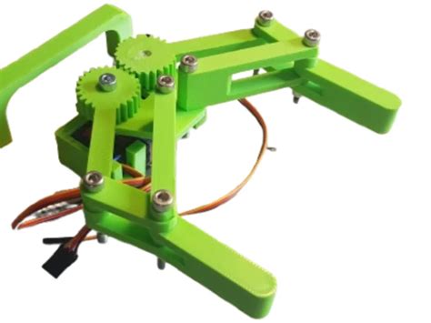 2 Exes Servo Gripper By Bartix Makerworld Download Free 3d Models