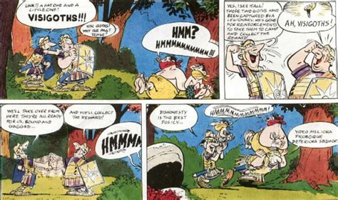 Baddies Humiliated — Asterix And The Goths The Two Gauls Ambush Two