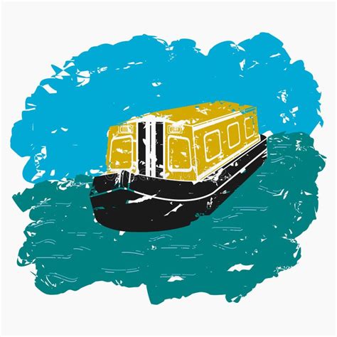 Narrow Boat Stock Illustrations 394 Narrow Boat Stock Illustrations