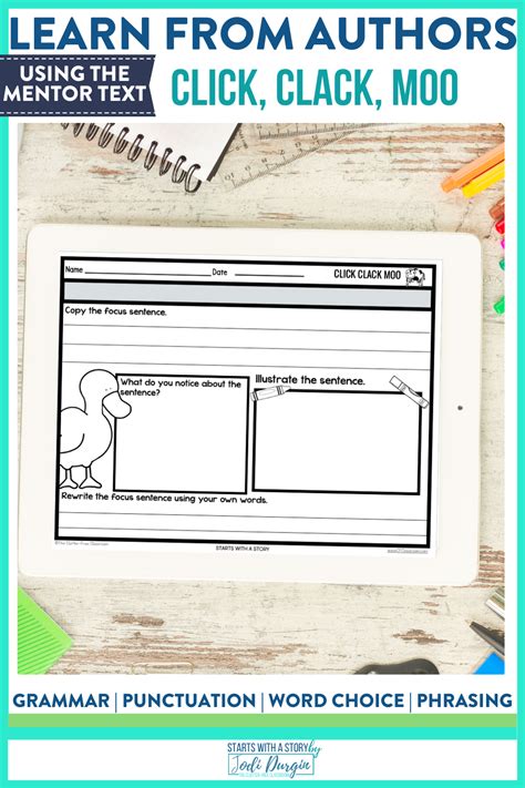 Click Clack Moo Book Activities