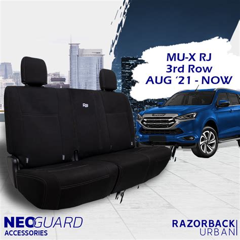 Neoguard 3rd Row Neoprene Seat Covers For Isuzu Mu X Rj Made To Order