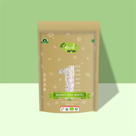 Organic White Basmati Rice 5 Kg Gudmom