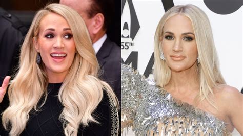 The Stunning Hair Transformation Of Carrie Underwood