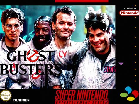 Ghostbusters Super Nintendo Box Art By Retroleinad On Deviantart