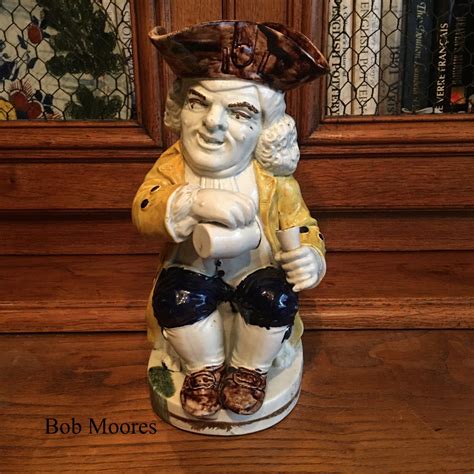 A Rare Unfrocked Parson Toby Jug Staffordshire C 1780 1790 10 Tall Toby Jugs