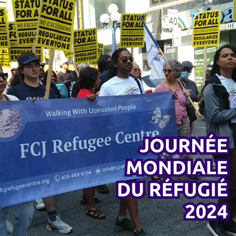 Journée Mondiale Du Réfugié 2024 Fcj Refugee Centre