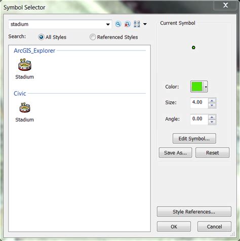 Abillity To Search Through ArcGIS Online Symbols Esri Community
