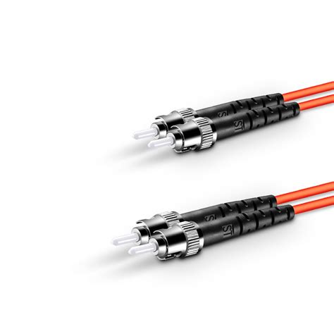 Fiber Patch Cable St To St Multimode Om2 Shop Fiber