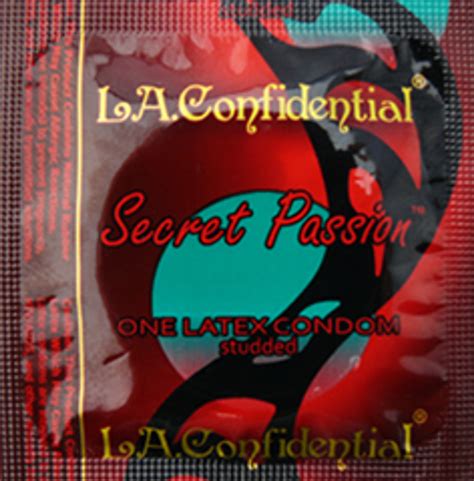 Caution Wear La Confidential Secret Passion Condoms