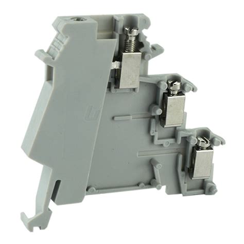 3 Wire Sensor Terminal Block Din Rail Mount Optional Redblue Jumpers