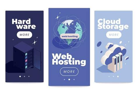Web Hosting Banner Vector Art Icons And Graphics For Free Download