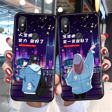小米8手机壳送钢化膜ml8后壳带挂绳m1803e1a男款网红外壳mi8硅胶软壳八磨砂外壳女生米8全包防摔保护套虎窝淘