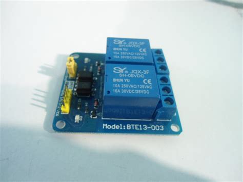 Módulo Relevador Relay 5v 10a 2 Canales Para Arduino 5700 En