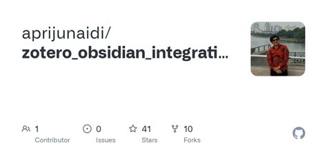 GitHub Aprijunaidi Zotero Obsidian Integration
